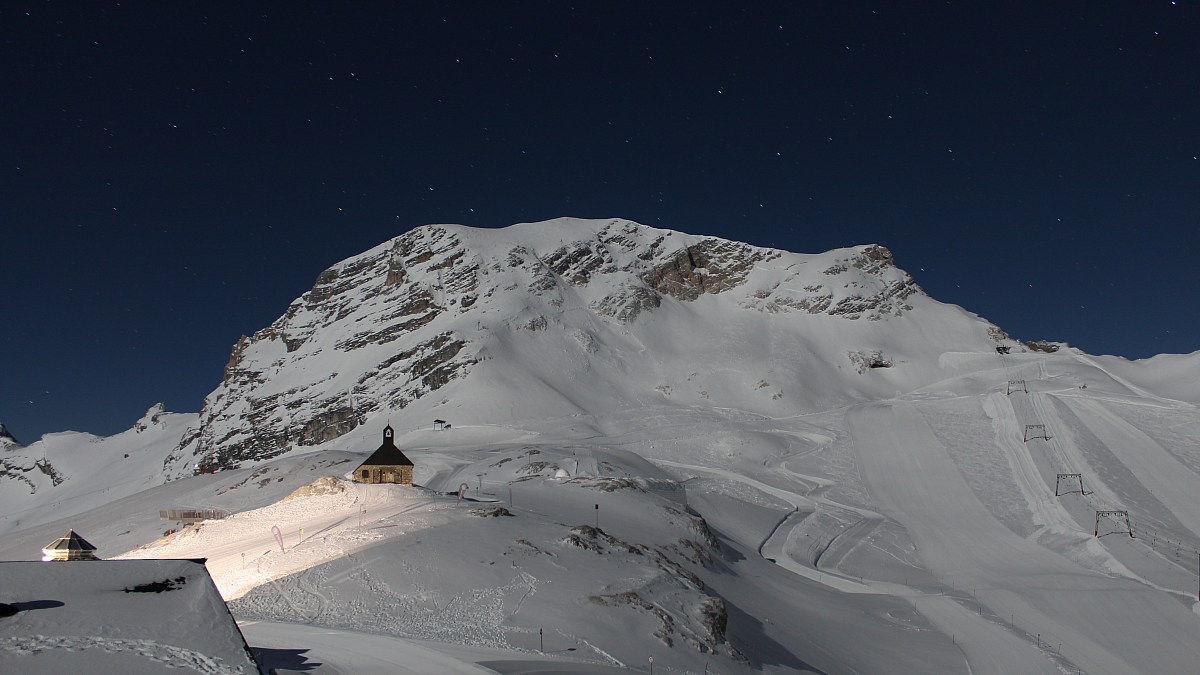 Sonnalpin - Gletscher-Skigebiet Zugspitze - Blick zum Schneefernerkopf ...